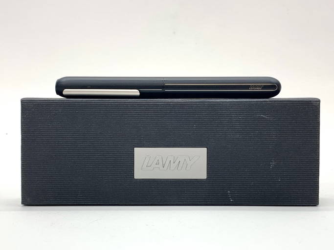 Lamy Germany Matte Black Twist Hidden Nib Fountain Pen W/box #2