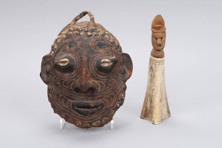 Two Pieces Of Ethnographic Art