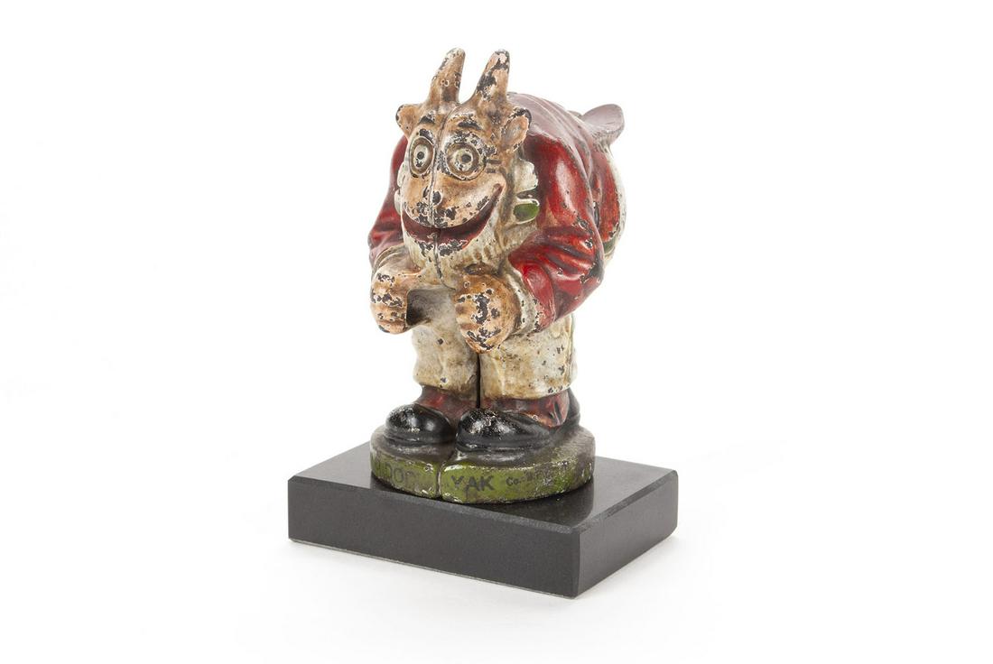 Old Doc Yak Character Hood Ornament Mascot