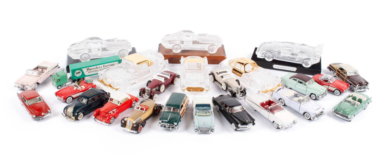Large Collection Of 1/43 Scale Model Toy Cars With Crystal Model Car ...