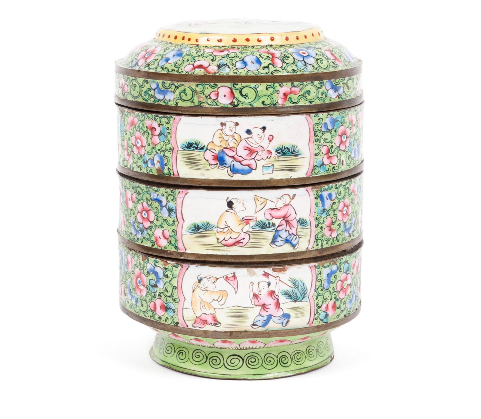 Canton Enameled Jubako