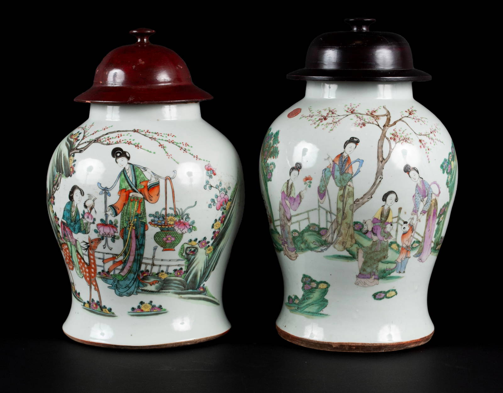 Companion Geisha Ginger Jars Auction