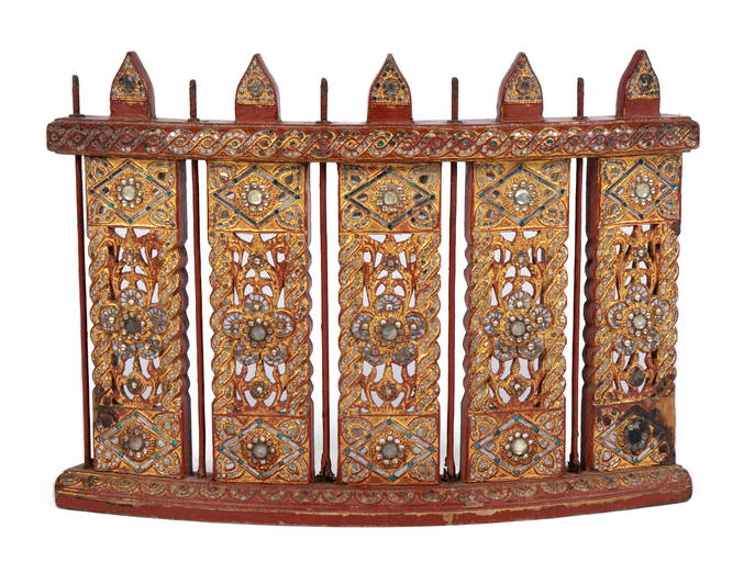 Burmese (hsaing Waing) Orchestra Screen Panel