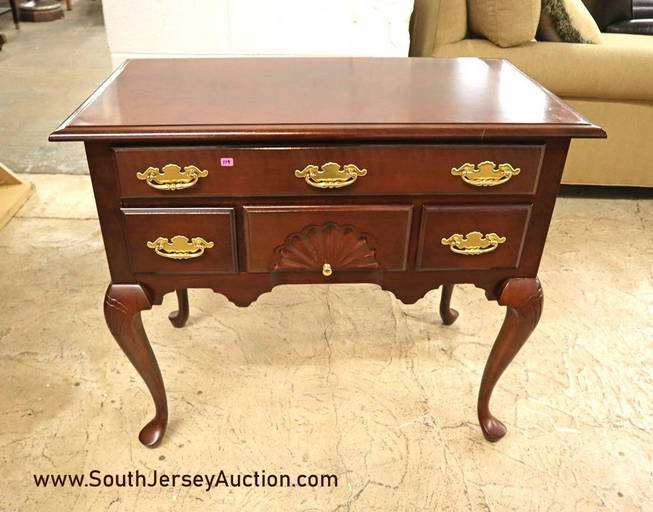 Bombay Company Quality Solid Mahogany Queen Anne Shell