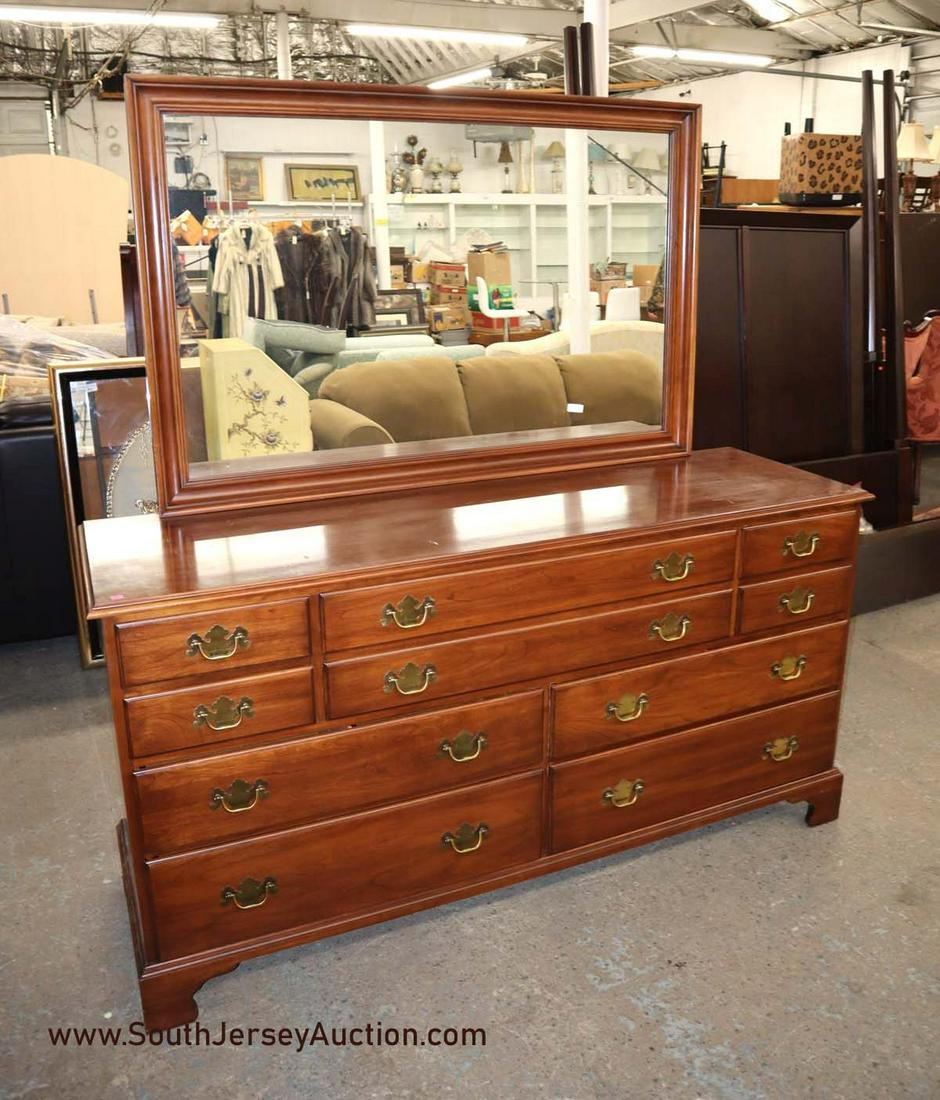 Henkel Harris Solid Cherry 10 Drawer Dresser With