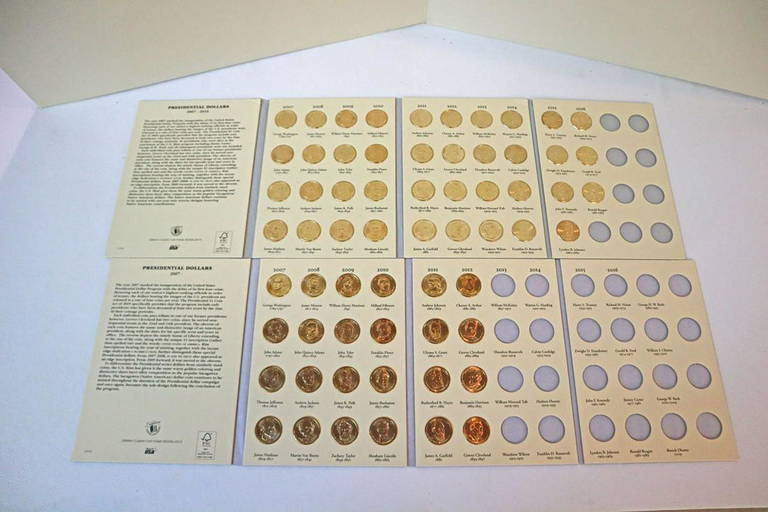Group Of 2 Presidential Dollar Books