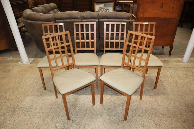 Set Of 6 Italian Ims Comfort Living Chairs