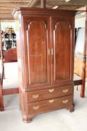 Rare Mississippi Creole Figured Cherry Armoire (#1052) on Sep 17, 2022 ...