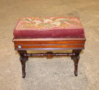 Victorian Style Cast iron Bench with Leaf and Vine Design and Heads on ...