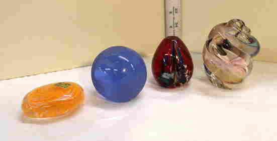 Swedish art glass paperweights - Dec 08, 2012 | Clars Auction Gallery in CA