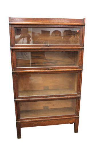 Antique Globe Wernicke Barrister Bookcase, Matching Numbers 4 Stacking ...