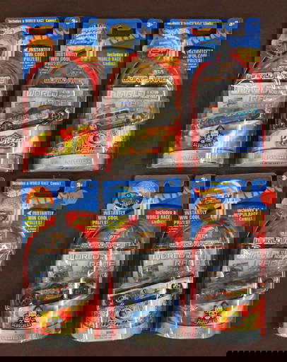 6 Hot Wheels World Race Nitrox, Unopened