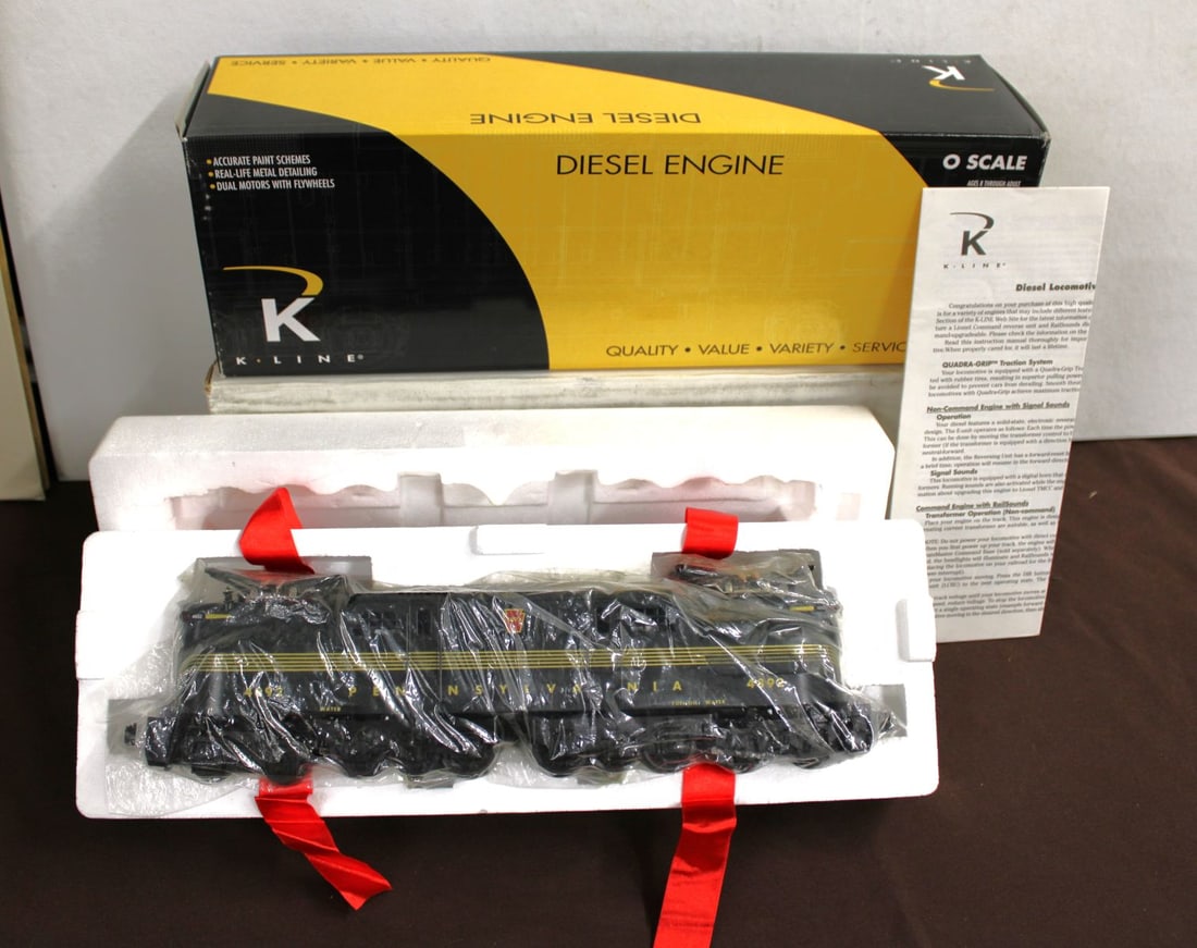 1 K-line Diesel Engine Kcc Exclusive Prr Gg1 K2780-4892ic Electric Locomotive, , Like New In Box ...