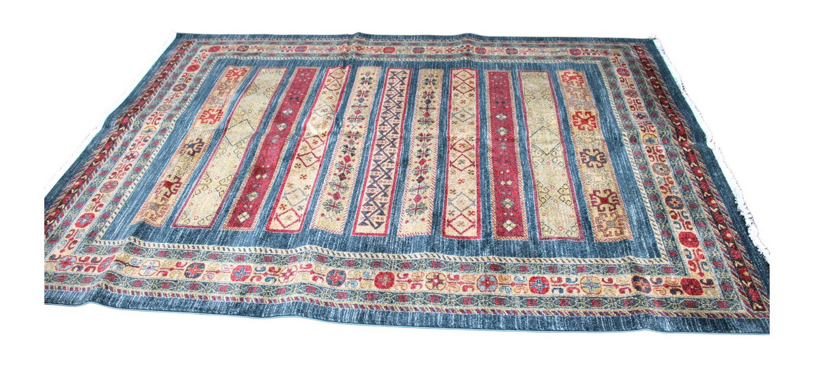 Kashkuli Gabbeh Collection Contemporary Decorator Rug. 10x7 Auction