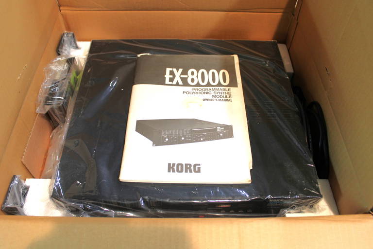 The Korg Ex 8000 Programmable Polyphonic Synthe Module