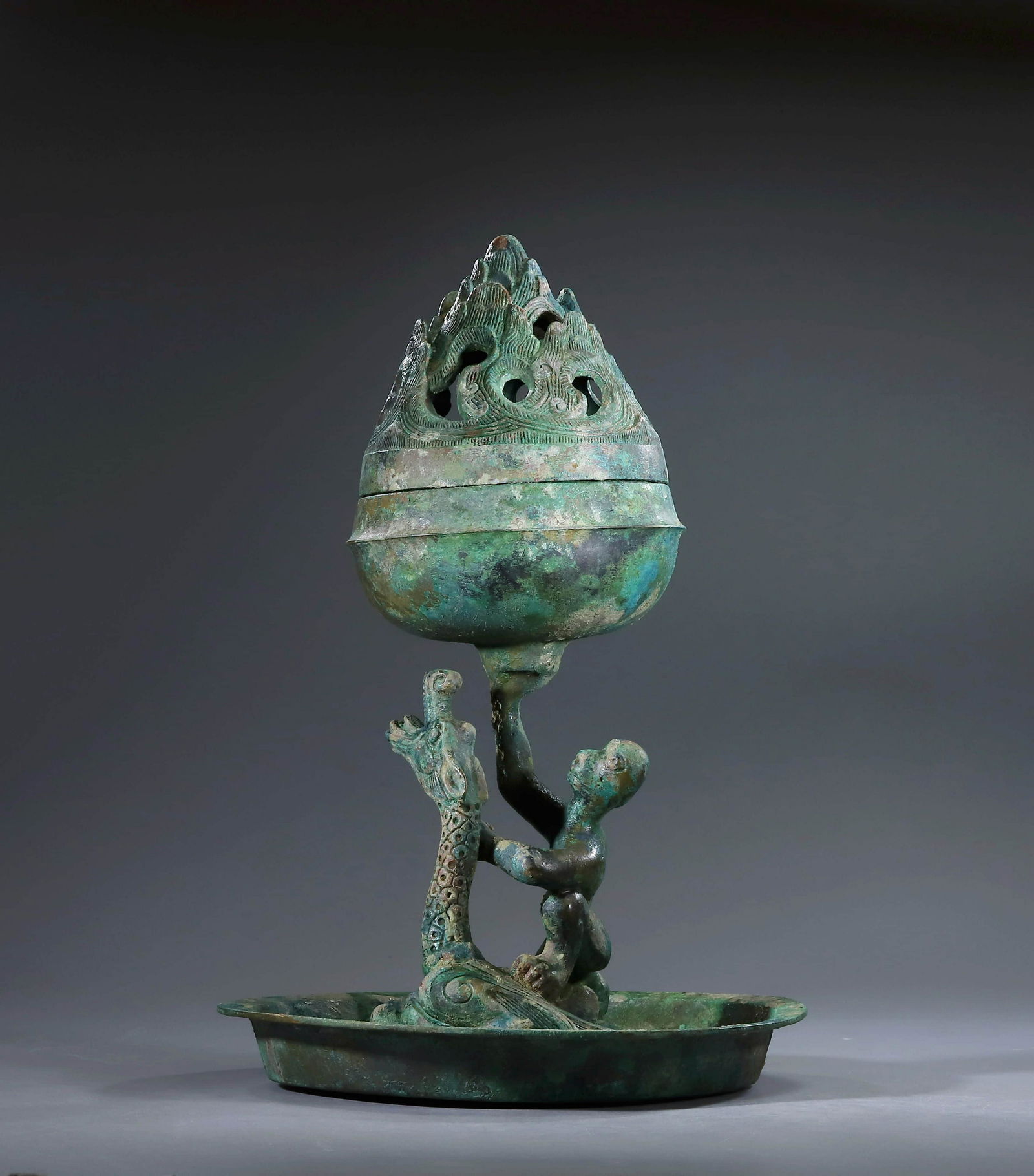 Bronze Ritual Boshan Style Censer