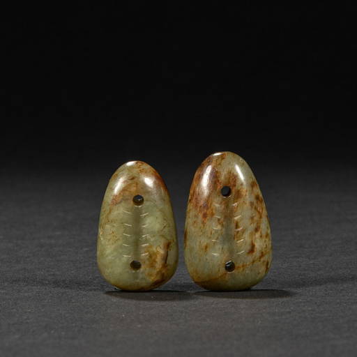 China Hotan Yubei Pair