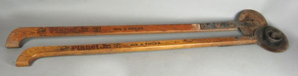 109: 2 Vintage Planet Jr No 2 Edger Plows