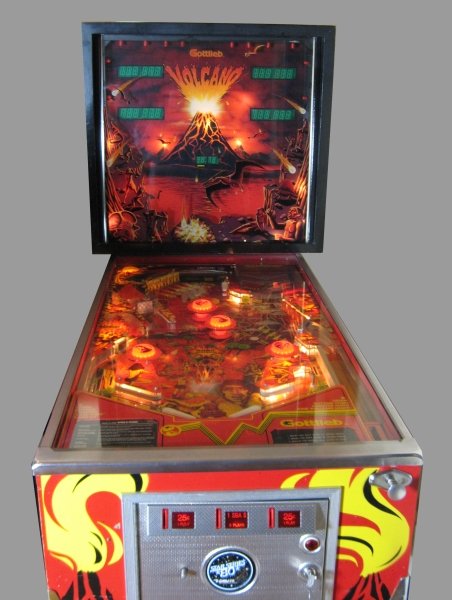 499: Gottlieb 1981 Volcano Pinball Machine - Dec 06, 2008 | Classic ...