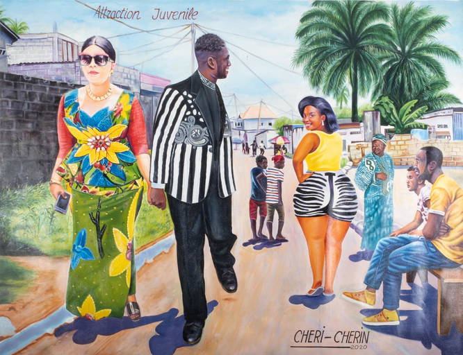 Cheri Cherin' Joseph Kinkonda, (kinshasa 1955. Lives