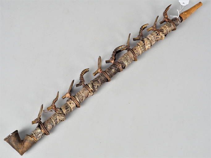 African Tobacco Pipe