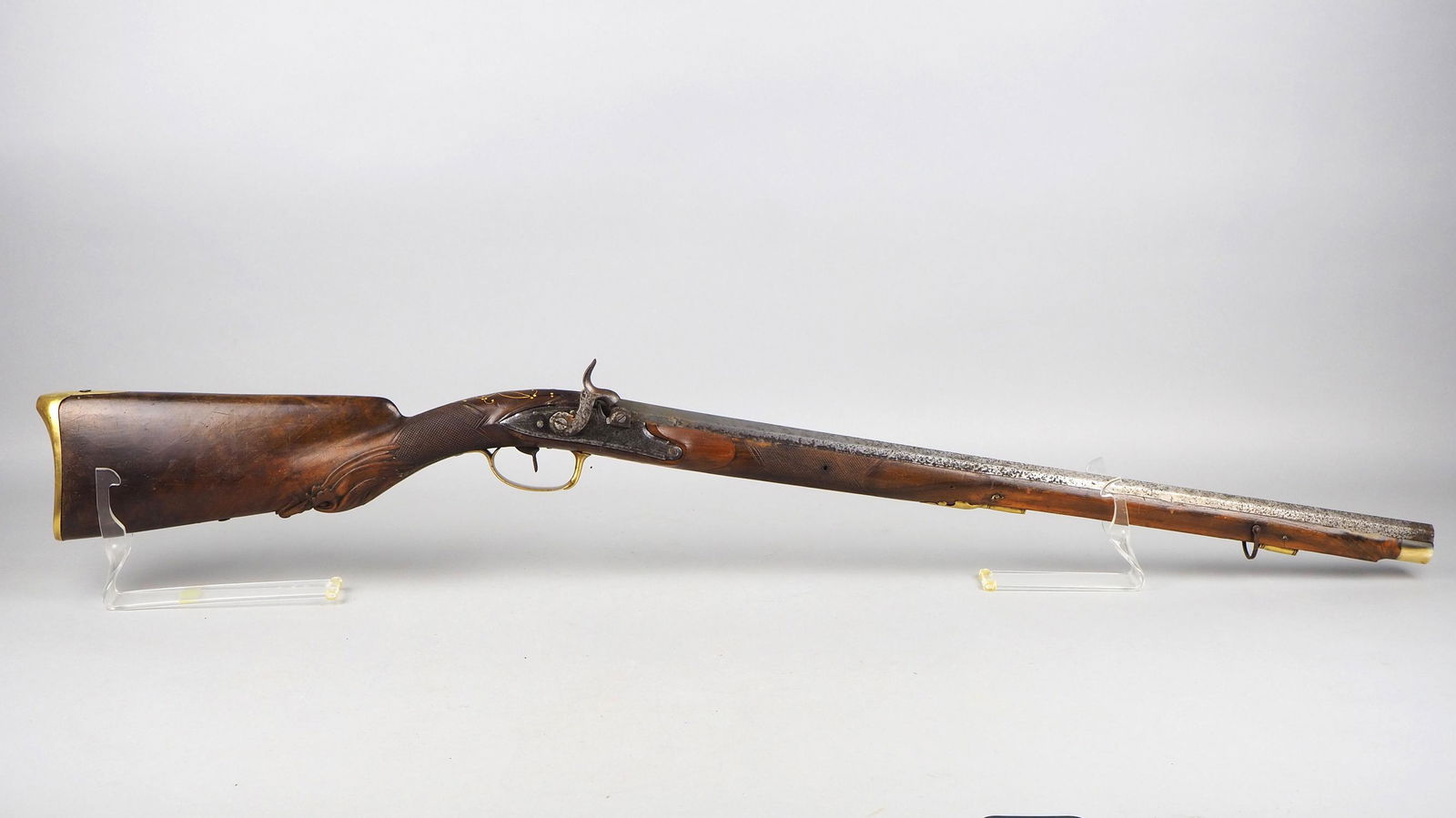 Muzzle Loading Percussion Rifle Around 1800
