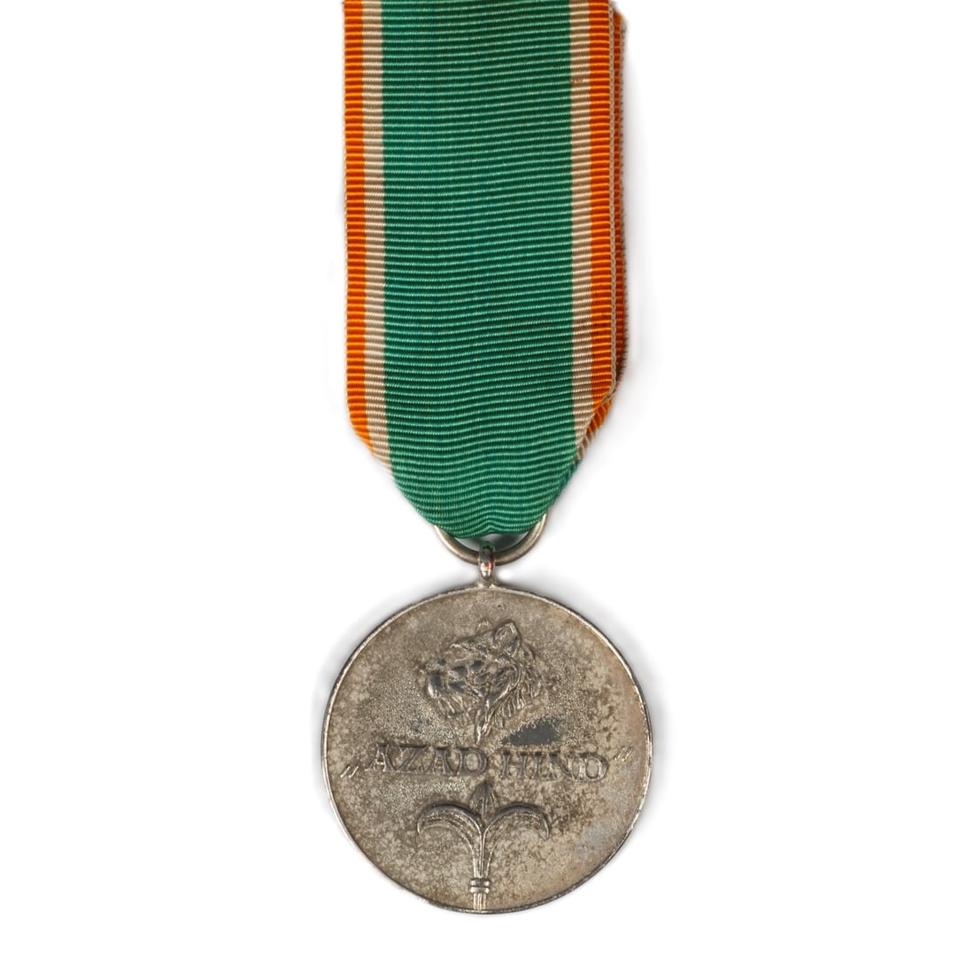 Medal Indian Legion Azad Hind In Silver Auction
