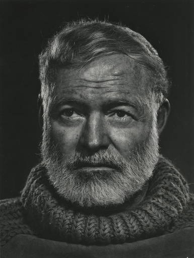 Yousuf Karsh, Ernest Hemingway, 1957