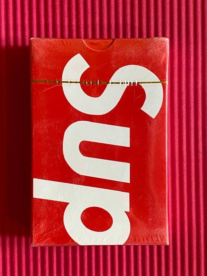 Red Supreme Deck Of Playing Cards