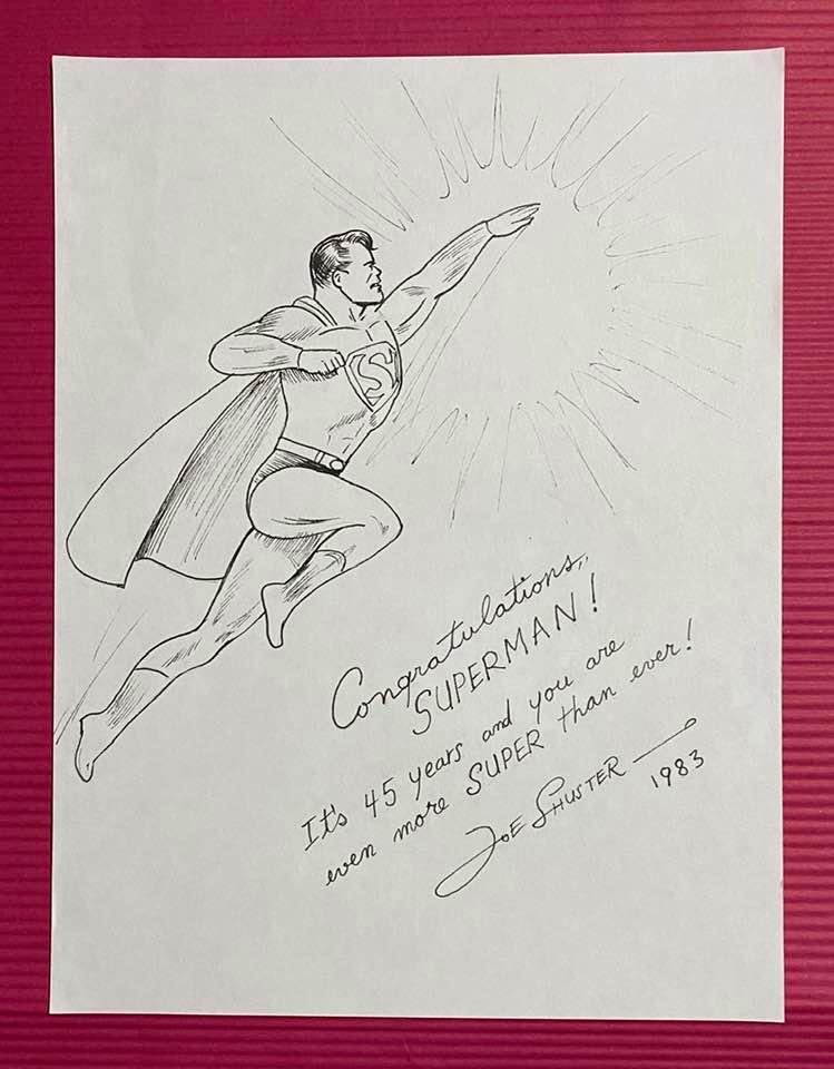 Joe Shuster (canadian American, 1914 1992) Drawing