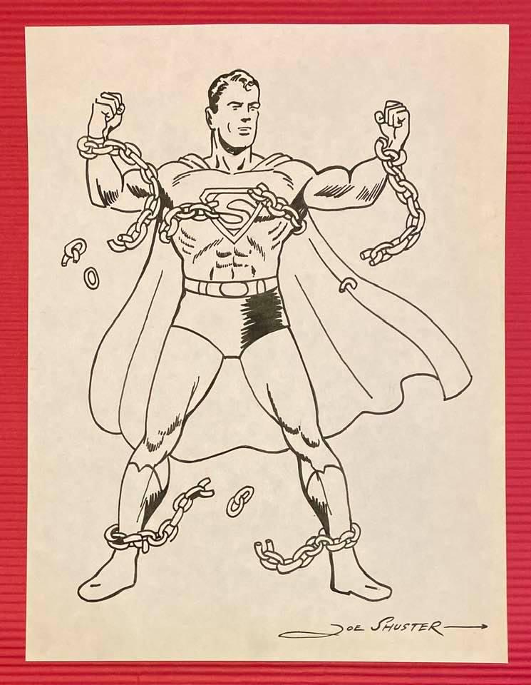 JOE SHUSTER (1914-1992) IN THE STYLE OF - Aug 10, 2022 | Zipriani ...