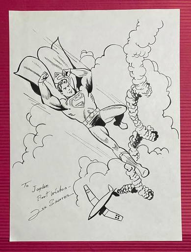 JOE SHUSTER (1914-1992) IN THE STYLE OF - Aug 10, 2022 | Zipriani ...