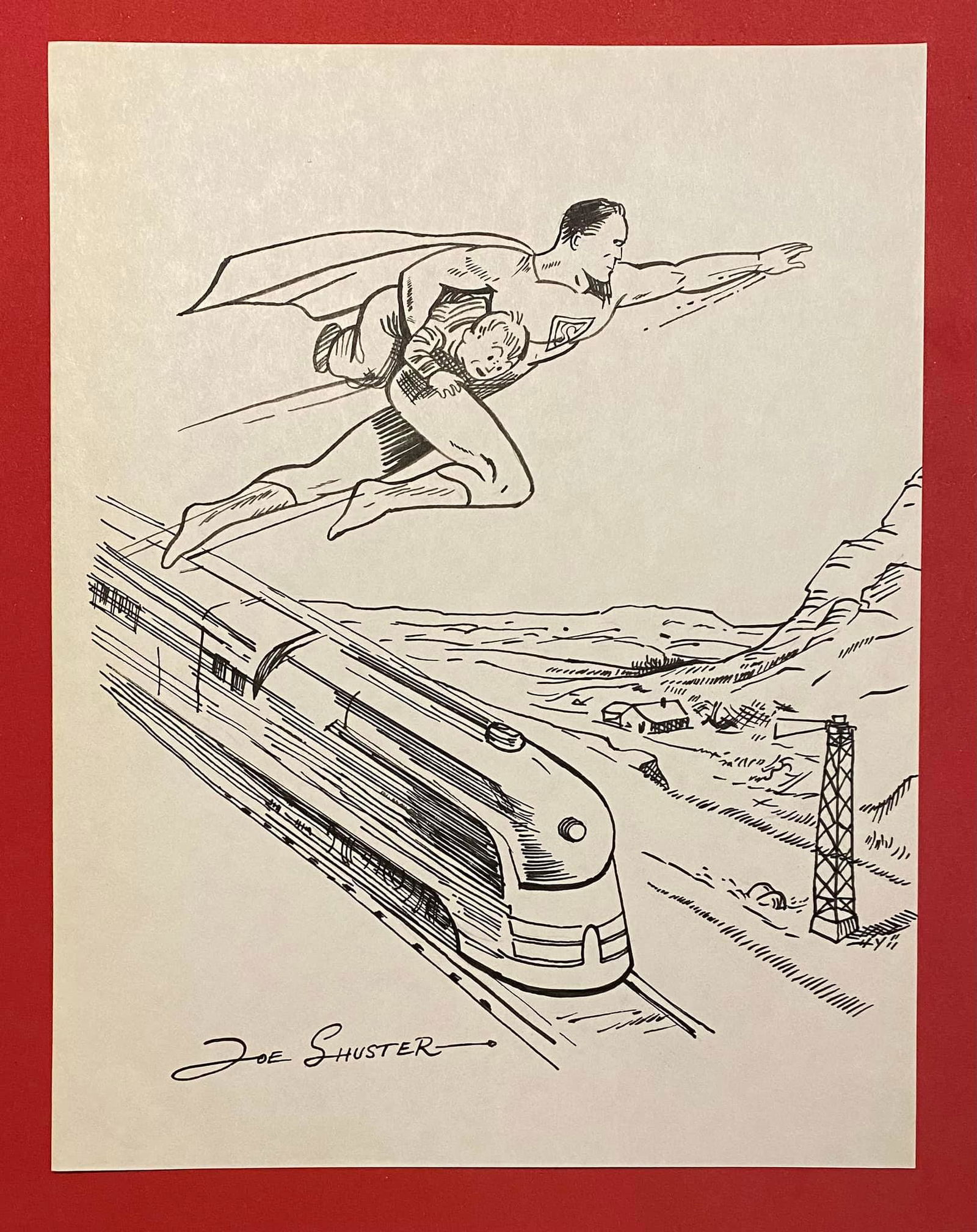 JOE SHUSTER (1914-1992) IN THE STYLE OF - Mar 07, 2023 | Zipriani ...