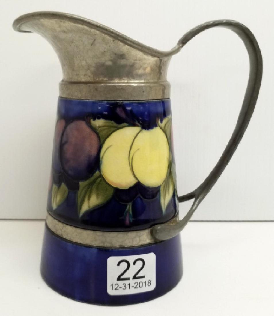 Rare 5 1/2" signed Moorcroft pewter overlay pitcher - Dec 31, 2018 ...