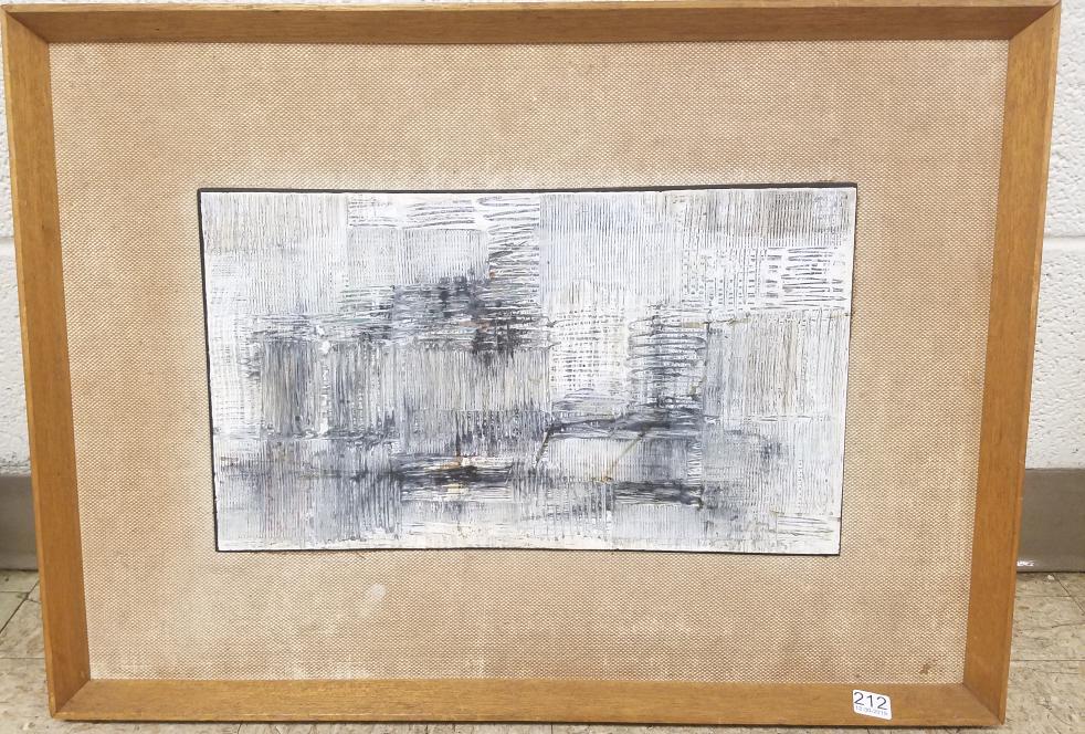 Framed signed William Saltzman painting on board- Gray - Dec 30, 2019 ...