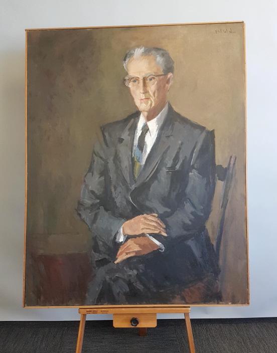 Elof Wedin framed signed portrait of a man - 36 3/4" x - May 31, 2021 ...