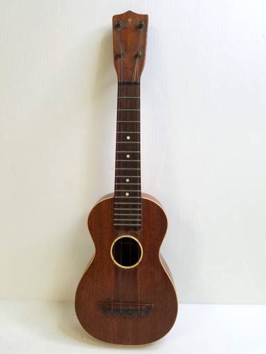 Lyon & Healy signed 4-string Washburn UE ukulele - 21" long x 6 3/4 ...