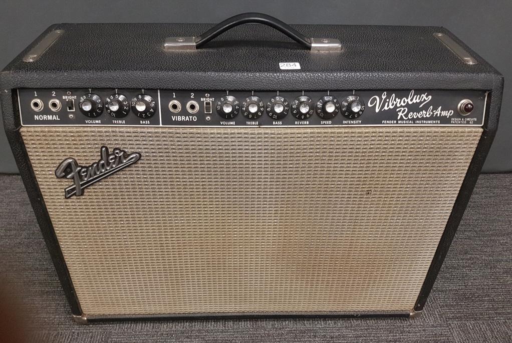 Fender Vibrolux Reverb tube amp - working - appears all original ...