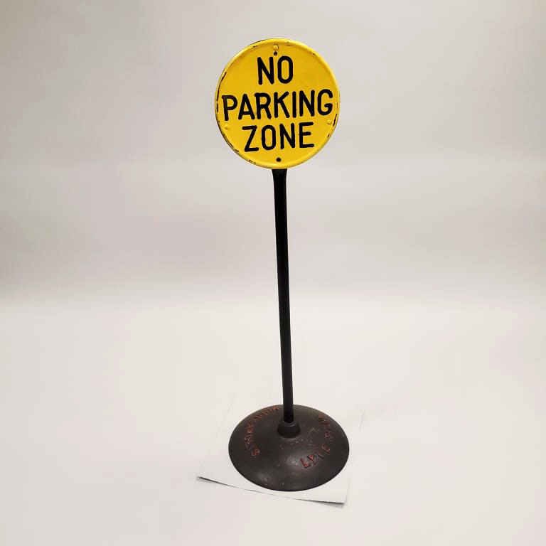Minneapolis "no Parking Here" Lollipop Double Sided Sign On Stand - 50 ...