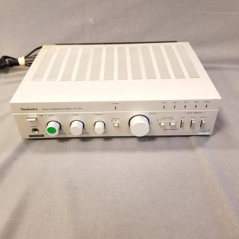 Technics Stereo Amplifier Model Su-co4 Auction