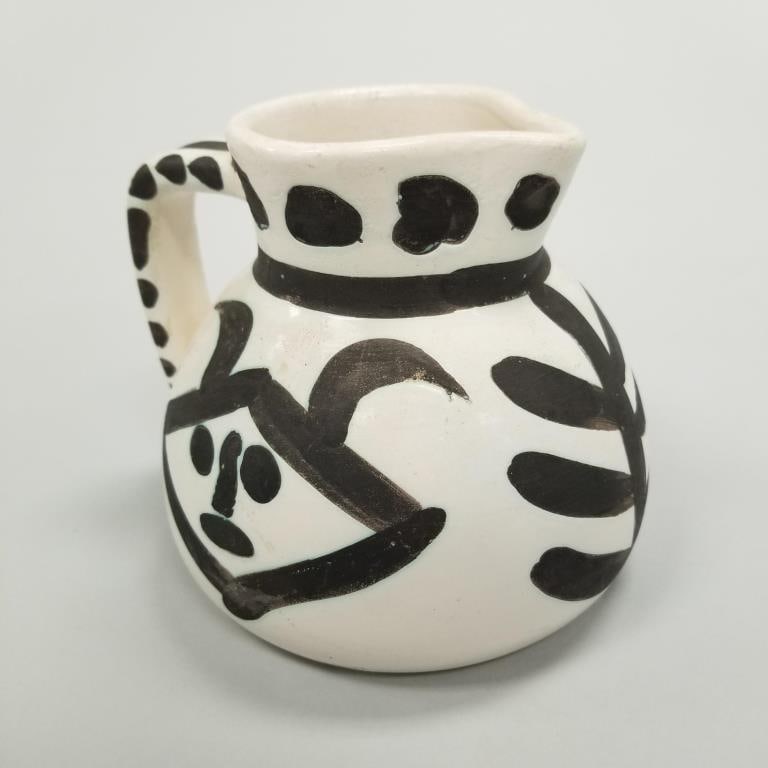 Rare Pablo Picasso For Madoura Pottery- Spain- Earthenware Pitcher ...