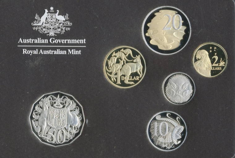 2013 Australian Six (6) Coin Proof Set