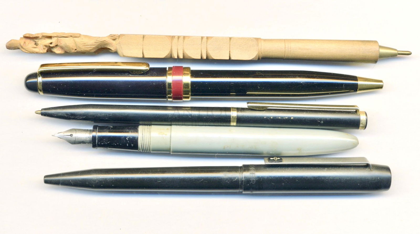 Four Pens & One Fountain Pen