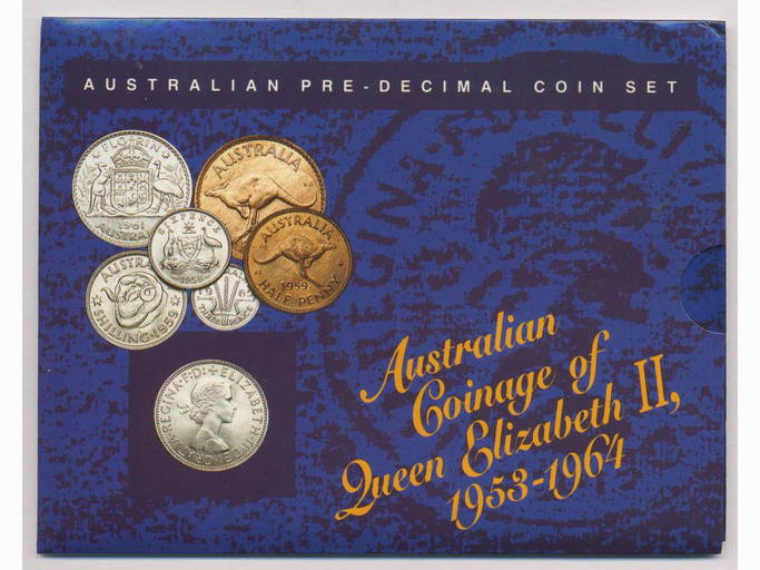 Australian Pre-Decimal Six-Coin Set (#0847) on Oct 23, 2021 | Antique ...