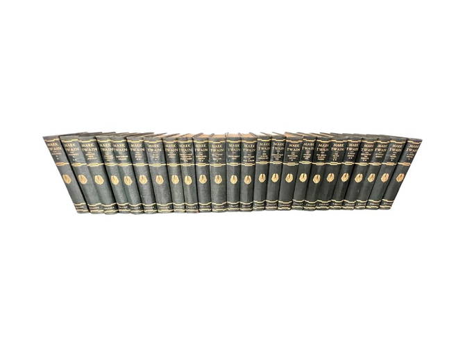 Mark Twain Complete Works, 24 Volumes, Copyright 1921