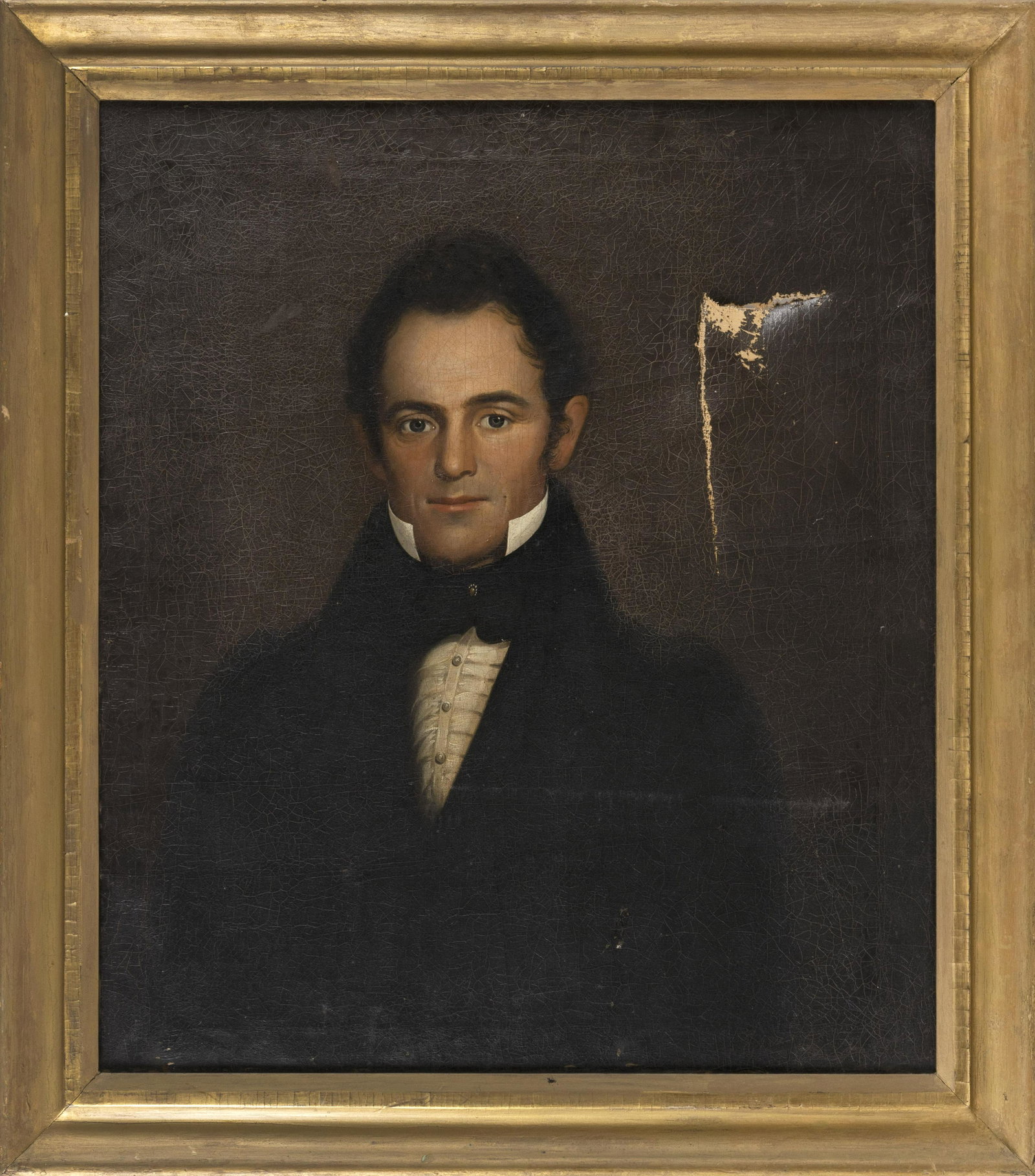 For Auction: PORTRAIT OF A GENTLEMAN, SAMUEL LAURENCE, 19TH C (#0590 ...