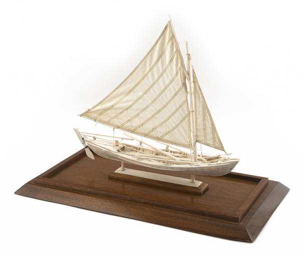 * AZOREAN BONE MODEL OF A RIGGED WHALEBOAT Early 20th - Feb 24, 2022 ...