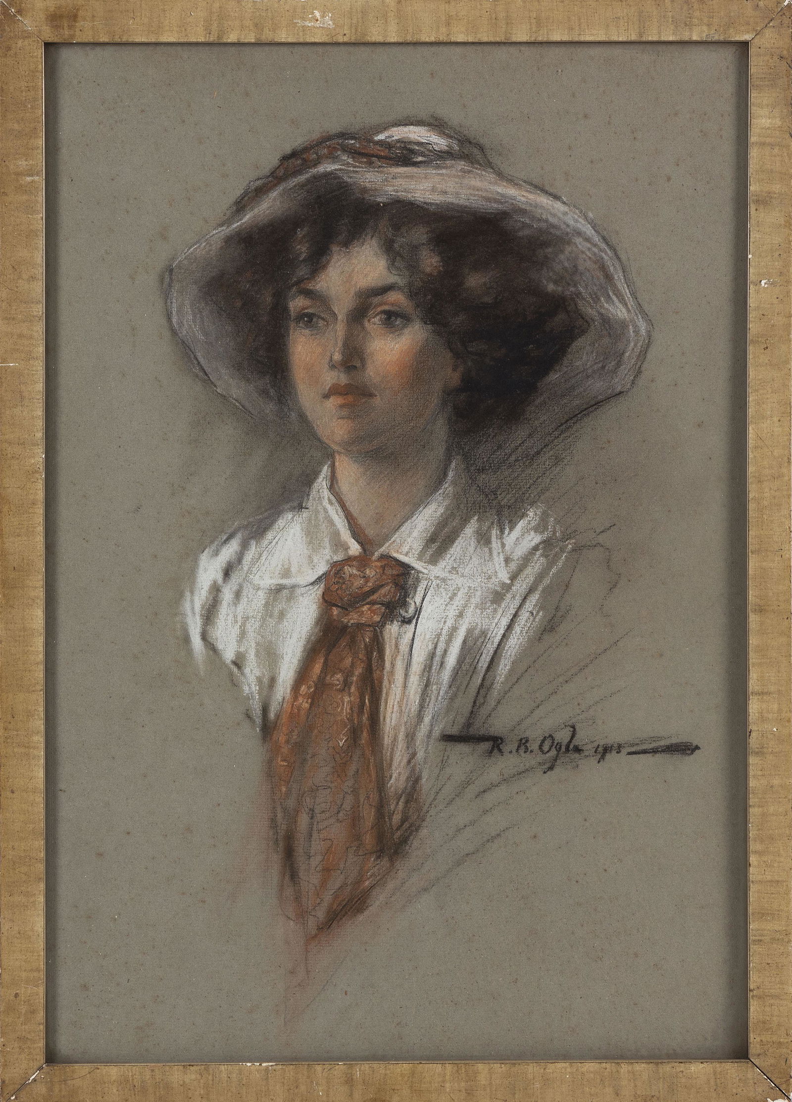 RICHARD BERTRAM OGLE (United Kingdom, 1889-1976), Bust of a woman ...