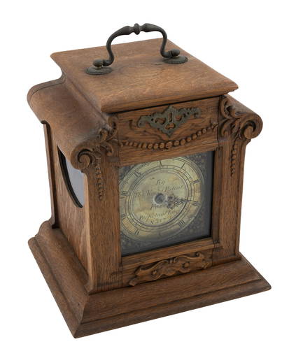 RARE PERPETUAL LOG BY WILLIAM FOXON Depthford, Circa 1773 Case height ...