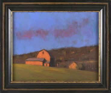 Robert Cardinal (massachusetts/new York/canada, B. 1936), Vermont Barns ...